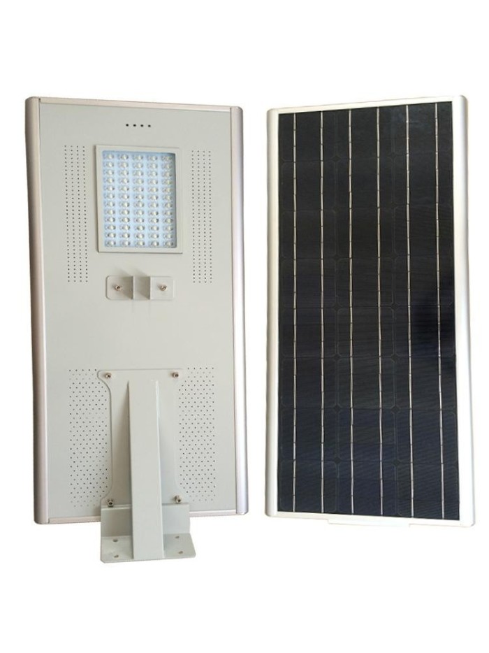 Luminarias Led Solares 50W Serie AIO Panel Solar Integrado Alumbrado ...