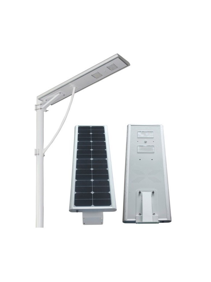 Luminarias Led Solares 40W Serie AIO Panel Solar Integrado Alumbrado ...