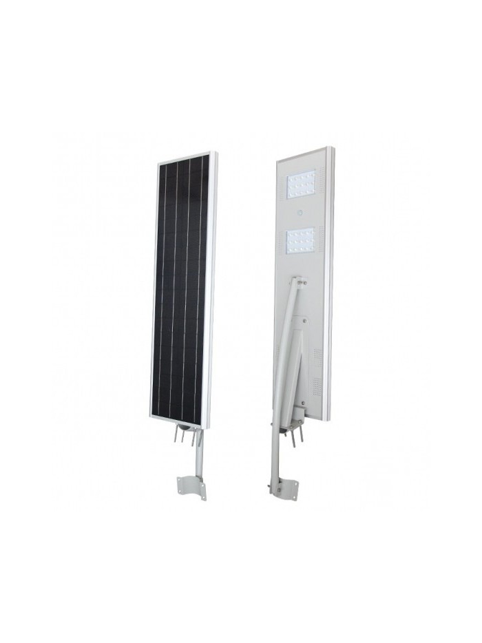 Luminarias Led Solares 30W Serie AIO Panel Solar Integrado Alumbrado Público All In One