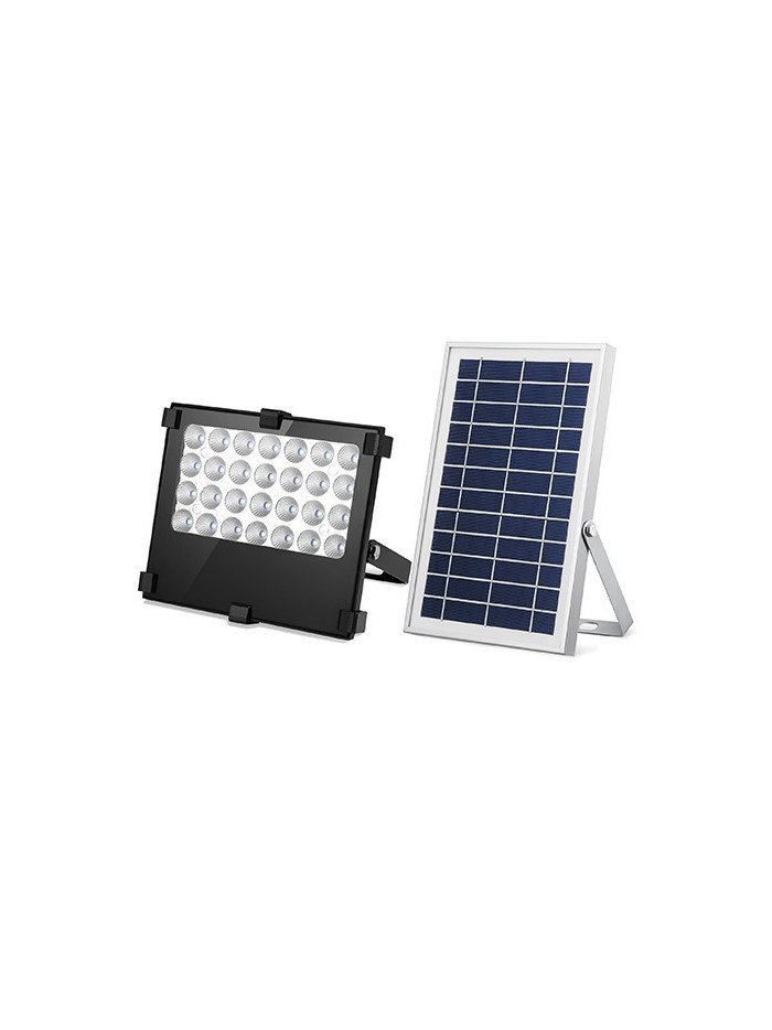 Luminaria Led Solares 6W Con Panel Solar Exteriores y Jardín ...
